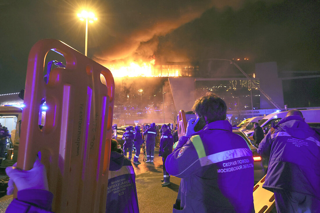 Russia: 60 dead, 145 injured in concert hall raid | News, Sports, Jobs ...